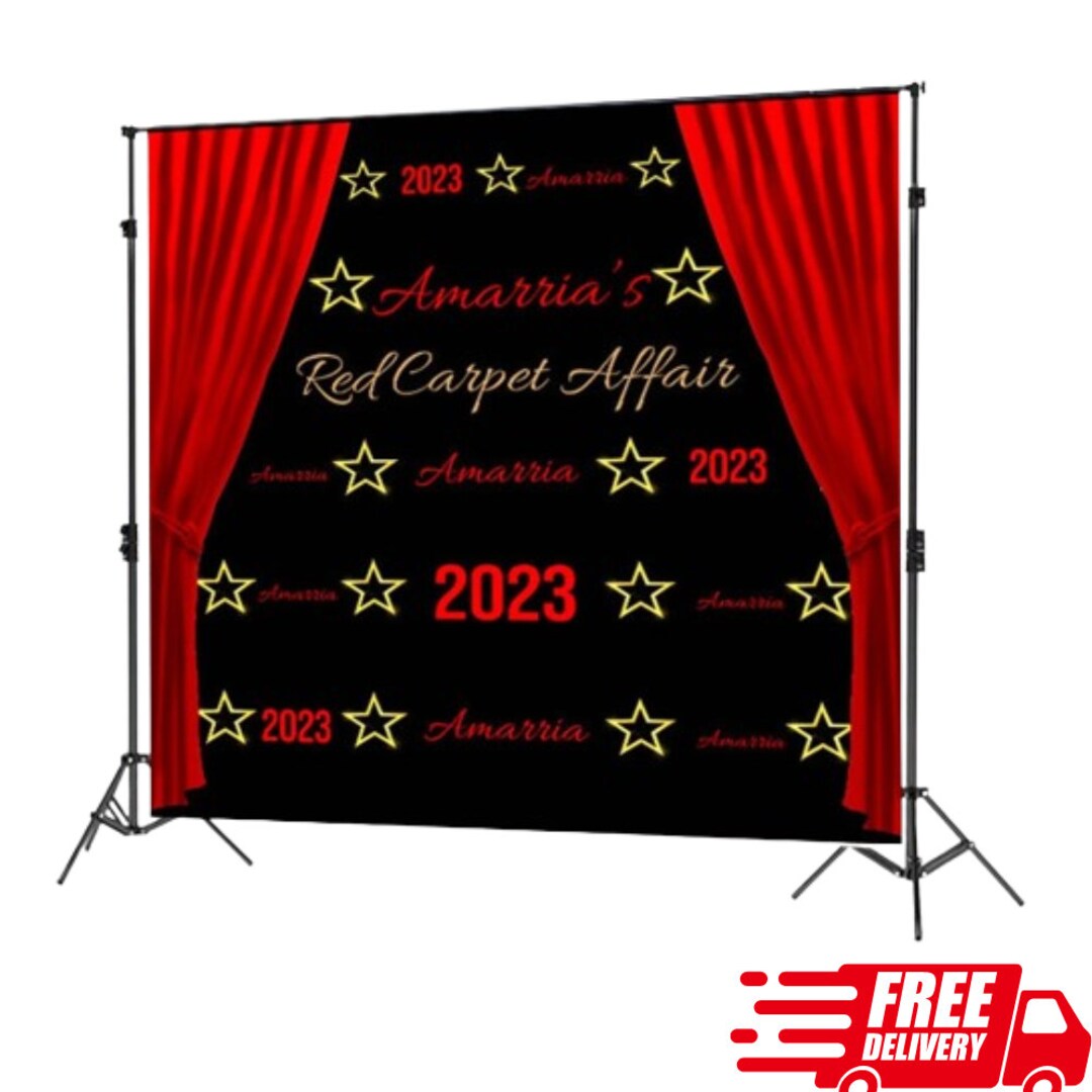 Custom Photo Birthday Backdrop Party Sparkle Birthday Party Backdrop