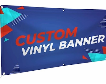 Custom Vinyl Banner Personalized Advertising Event Banner Print Image ...