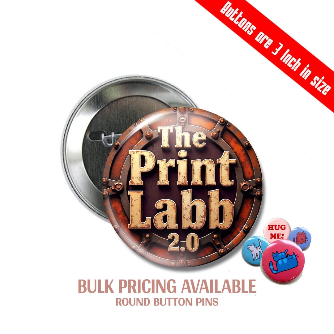 3" Custom Photo Button | Pin Back Button | Personalized Photo Button | Pet Memorial Photo Button ...