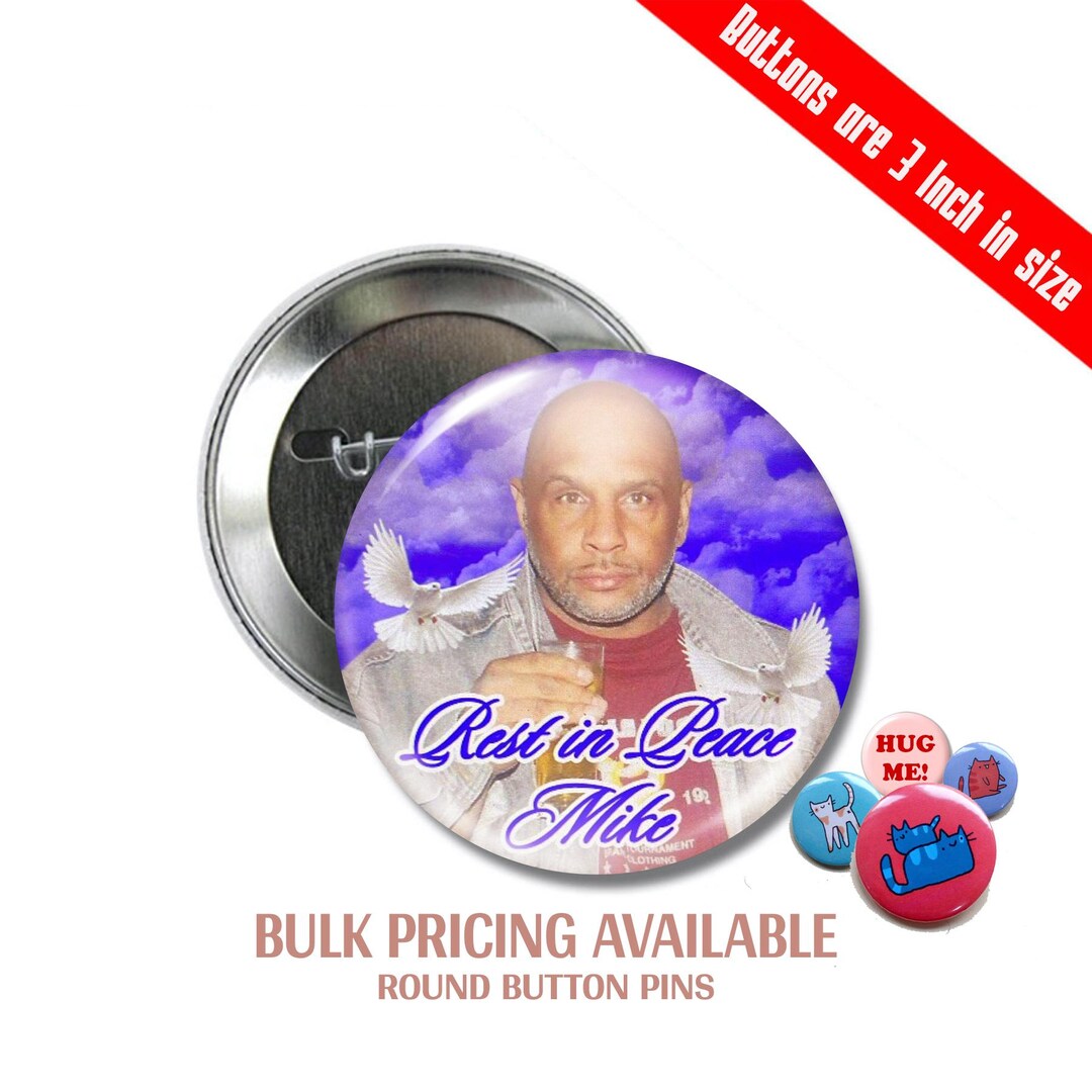 3" Custom Photo Button | Pin Back Button | Personalized Photo Button | Pet Memorial Photo Button ...