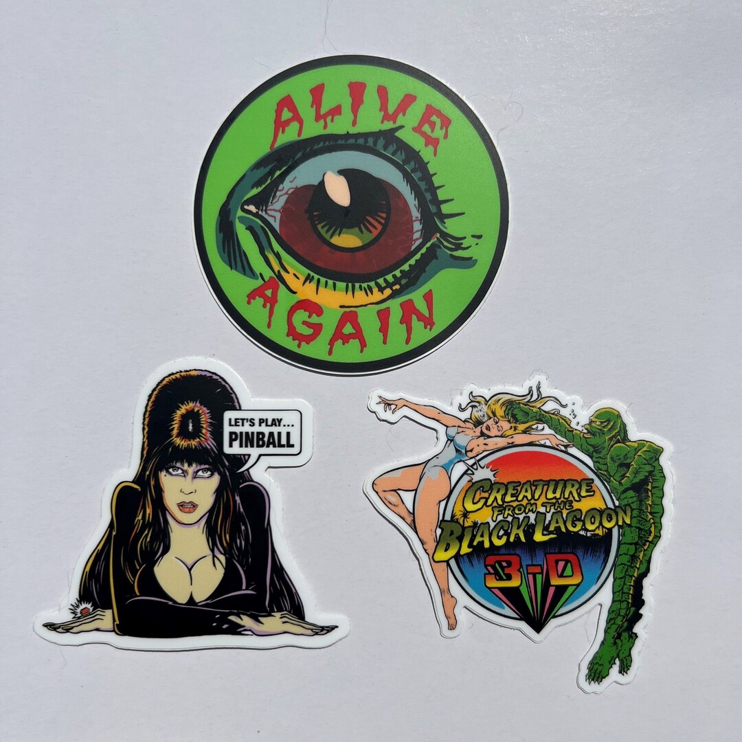 Pinball Sticker Pack - Etsy
