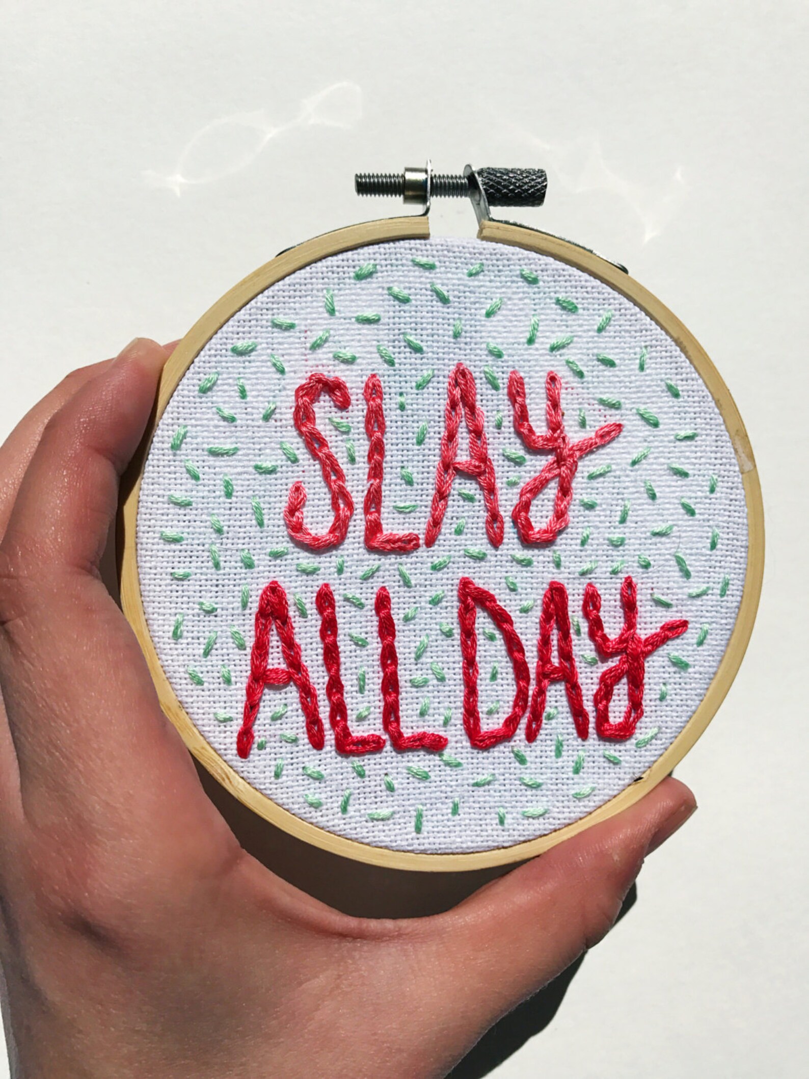 Slay All Day Embroidery - Etsy