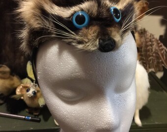 Real Raccoon Hat - Etsy