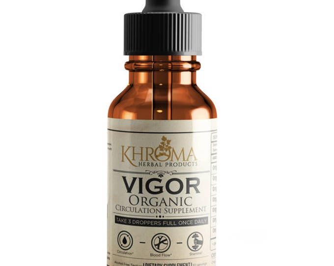 VIGOR Organic Circulation Complex 2 Oz Liquid 30 | Etsy