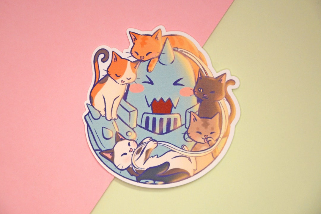 Alphonse FMA Vinyl Sticker Fullmetal Alchemist Sticker Anime Sticker ...