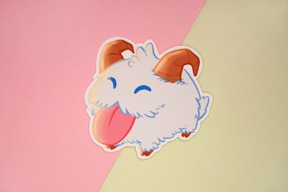 Poro Vinyl Sticker League of Legends Sticker Lol Sticker - Etsy