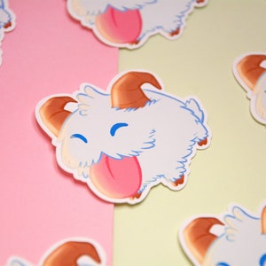 Poro Vinyl Sticker League of Legends Sticker Lol Sticker Cute Sticker ...