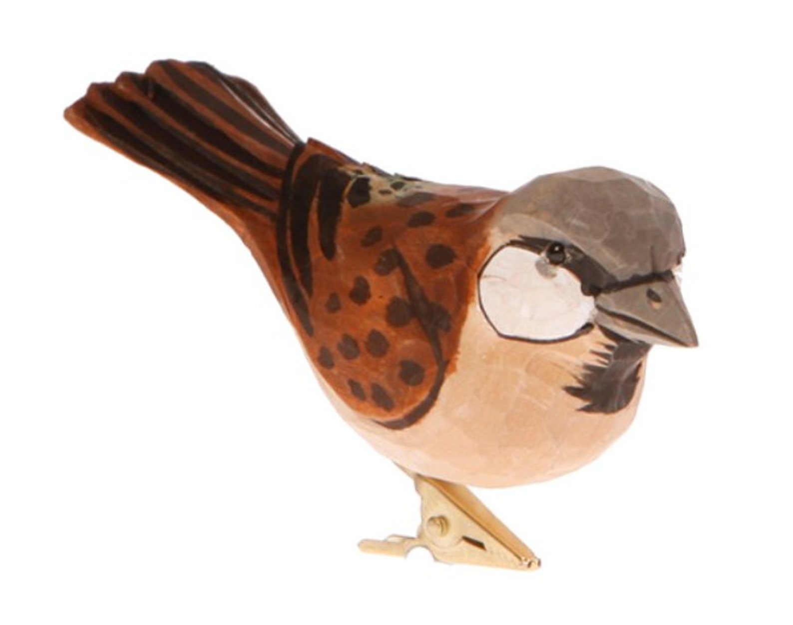 Wooden British Birds Clip on Christmas Tree Decoration Robin - Etsy