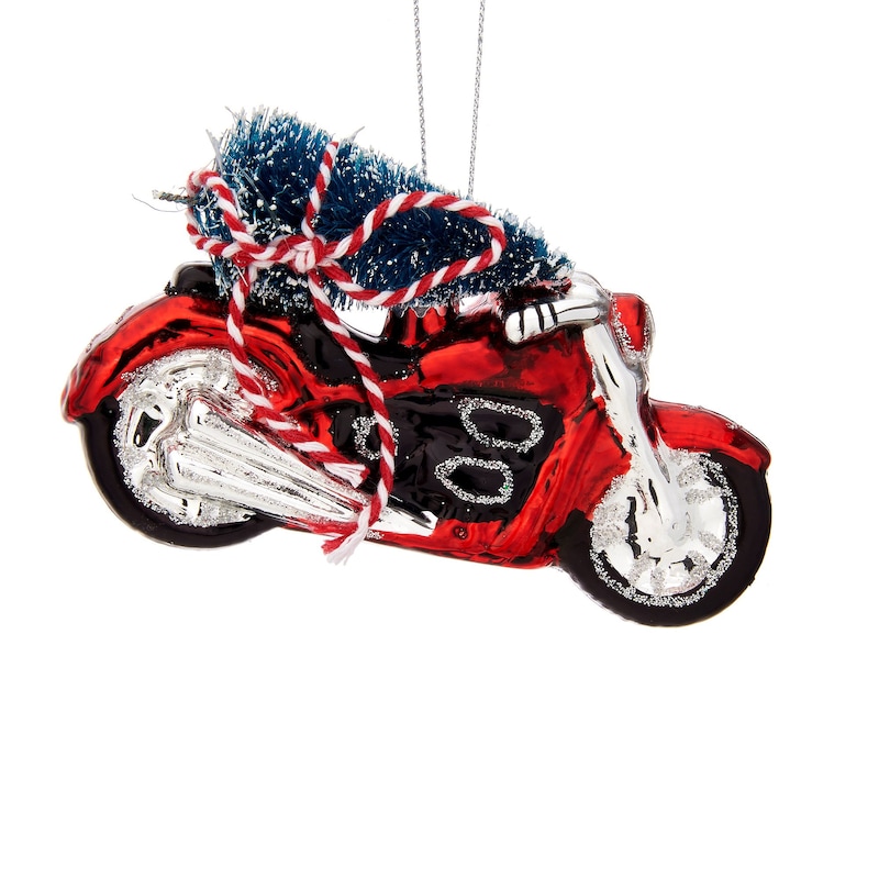 Motorcycle Christmas Decorations - Etsy UK