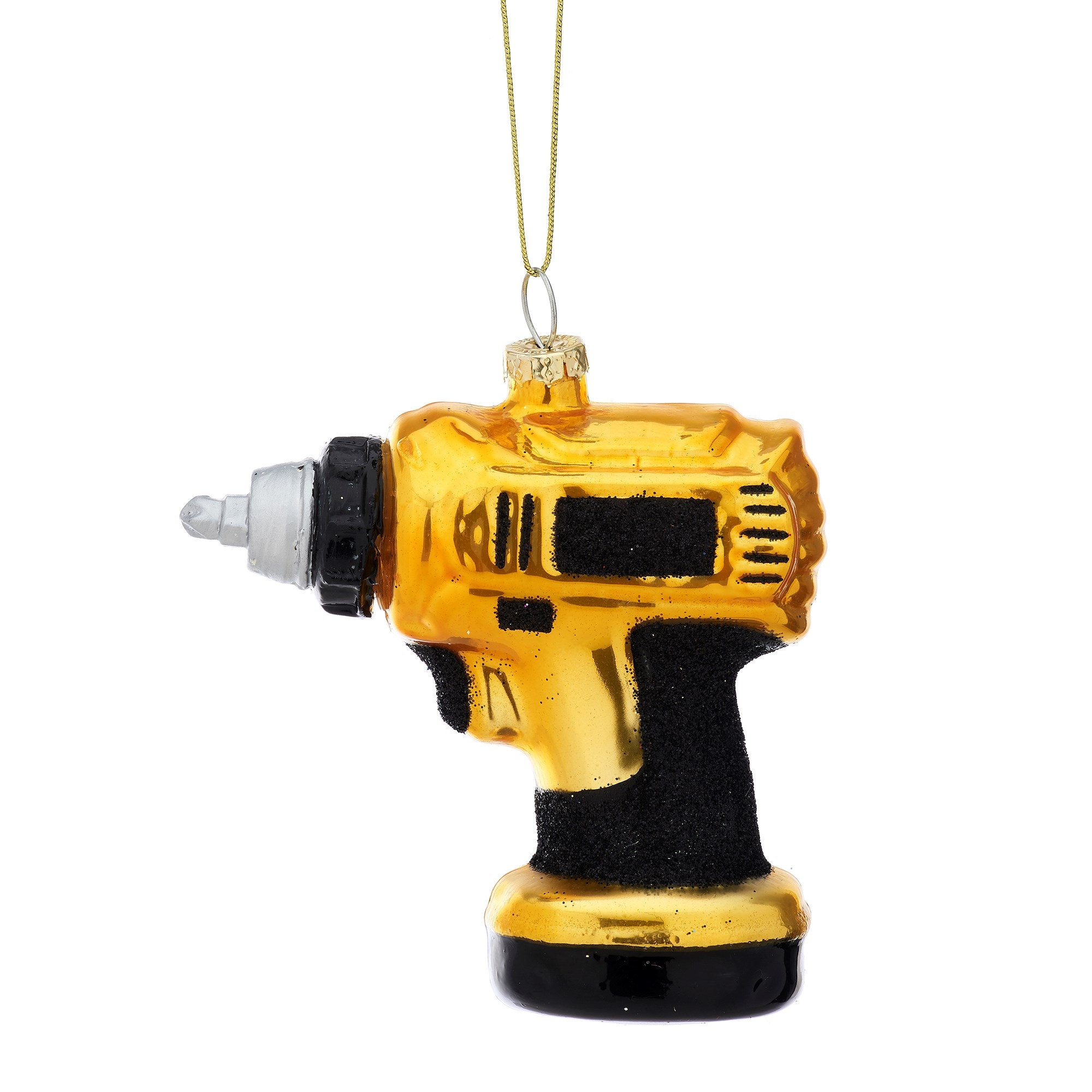 Black & Gold Glitter Power Tool Drill Christmas Tree - Etsy UK