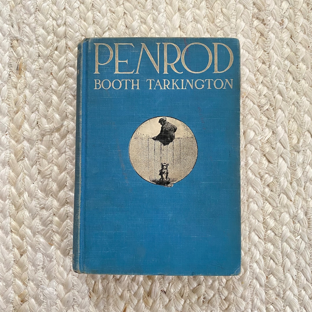 Vintage Collectible Baby Blue Book Penrod Booth Tarkington - Etsy