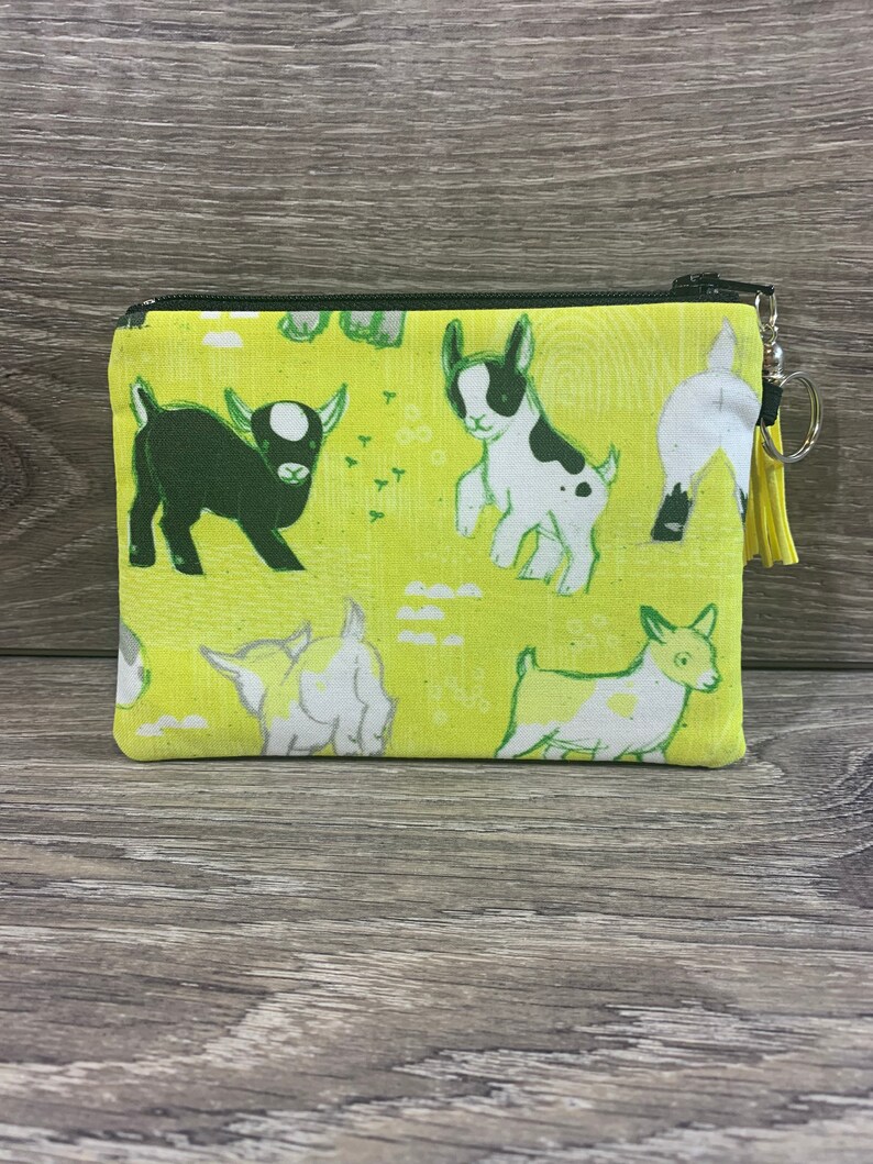 Baby Goats Coin Purse Small Zipper Pouch Gift Card Holder - Etsy