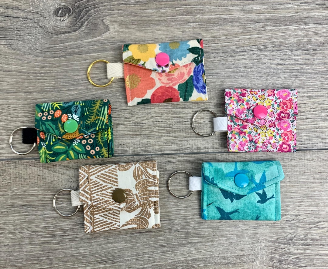 Mini Cotton Snap Pouch, Coin and Ring Holder (2x2.5 In) - Etsy
