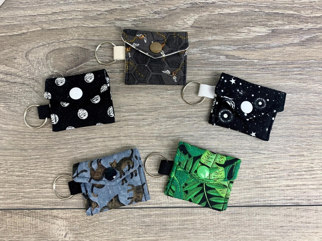 Mini Snap Pouches, 2" by 2 1/2" Great for Rings Earrings, Sd Cards ...