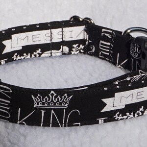Christian Dog Collar/ Jesus is My Savior/ My Messiah/ Religous Family ...
