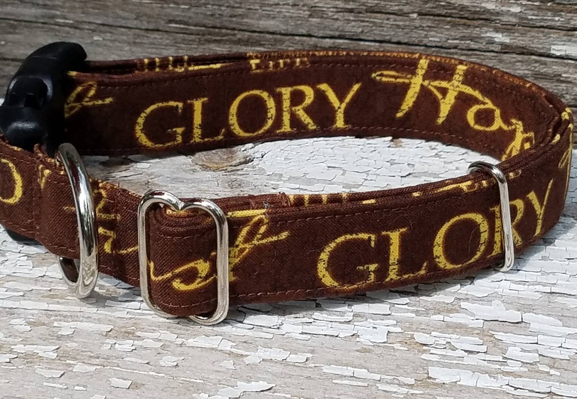 Christian Dog Collar/ Glory/ Hope/my Messiah/ Religous Family - Etsy