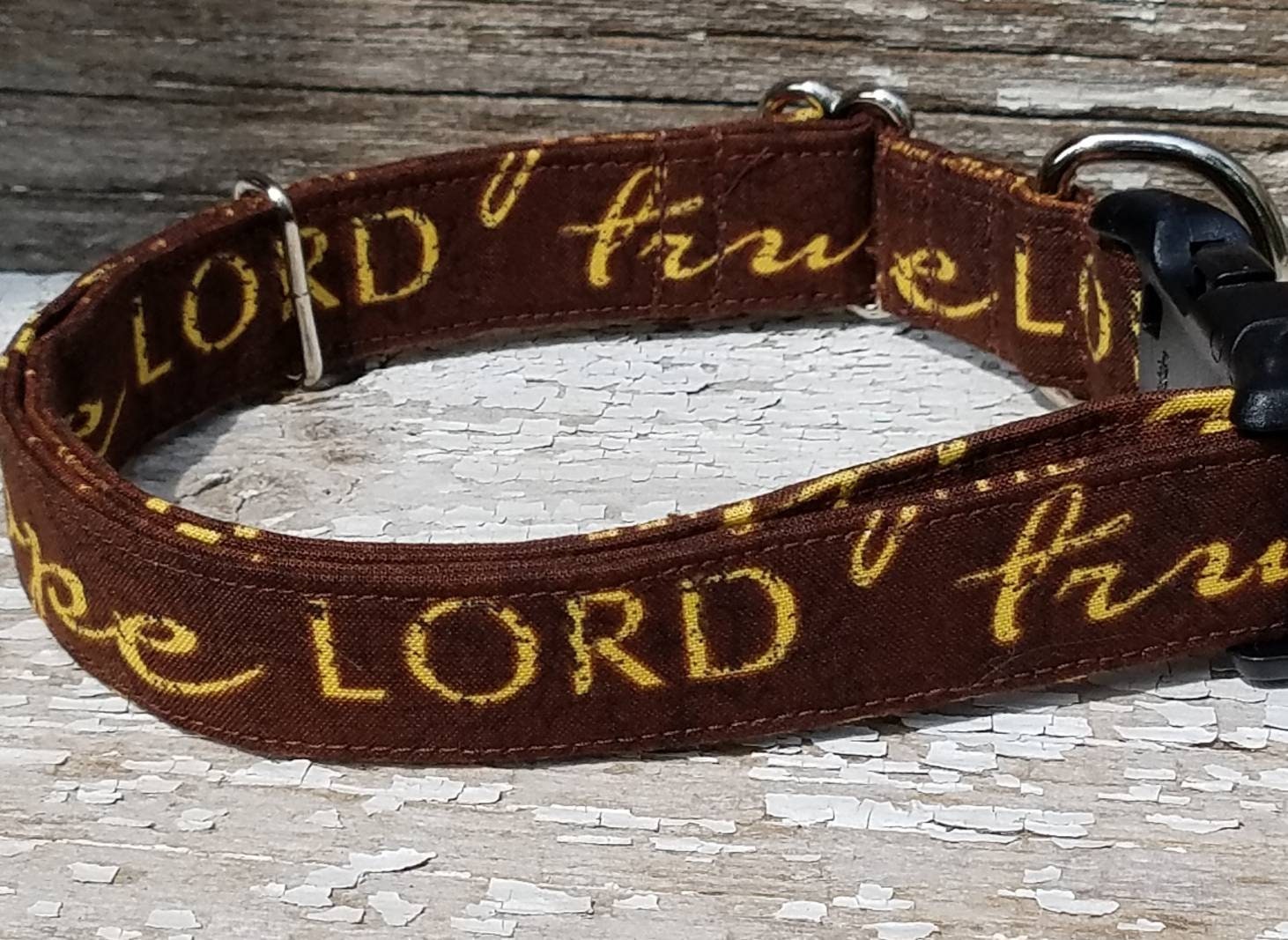 Christian dog collar/ Glory/ Hope/My Messiah/ Religous Family - Etsy.de