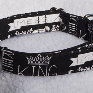 Christian Dog Collar/ Jesus is My Savior/ My Messiah/ Religous Family ...