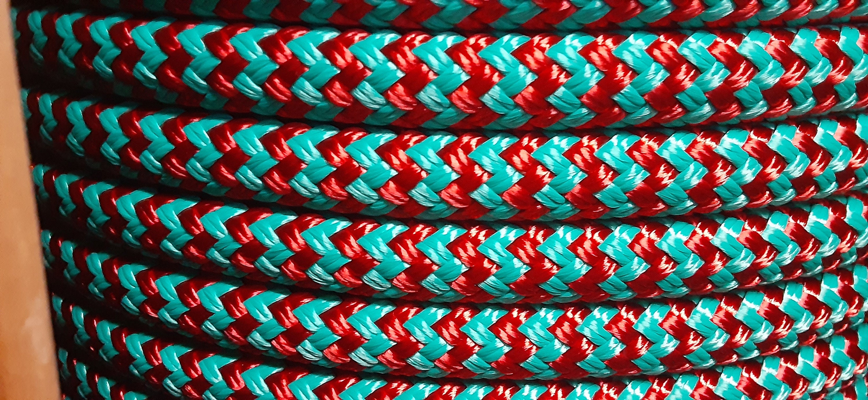 9/16" Double Braid-yacht Braid Premium Polyester Rope Hank. Equestrian ...