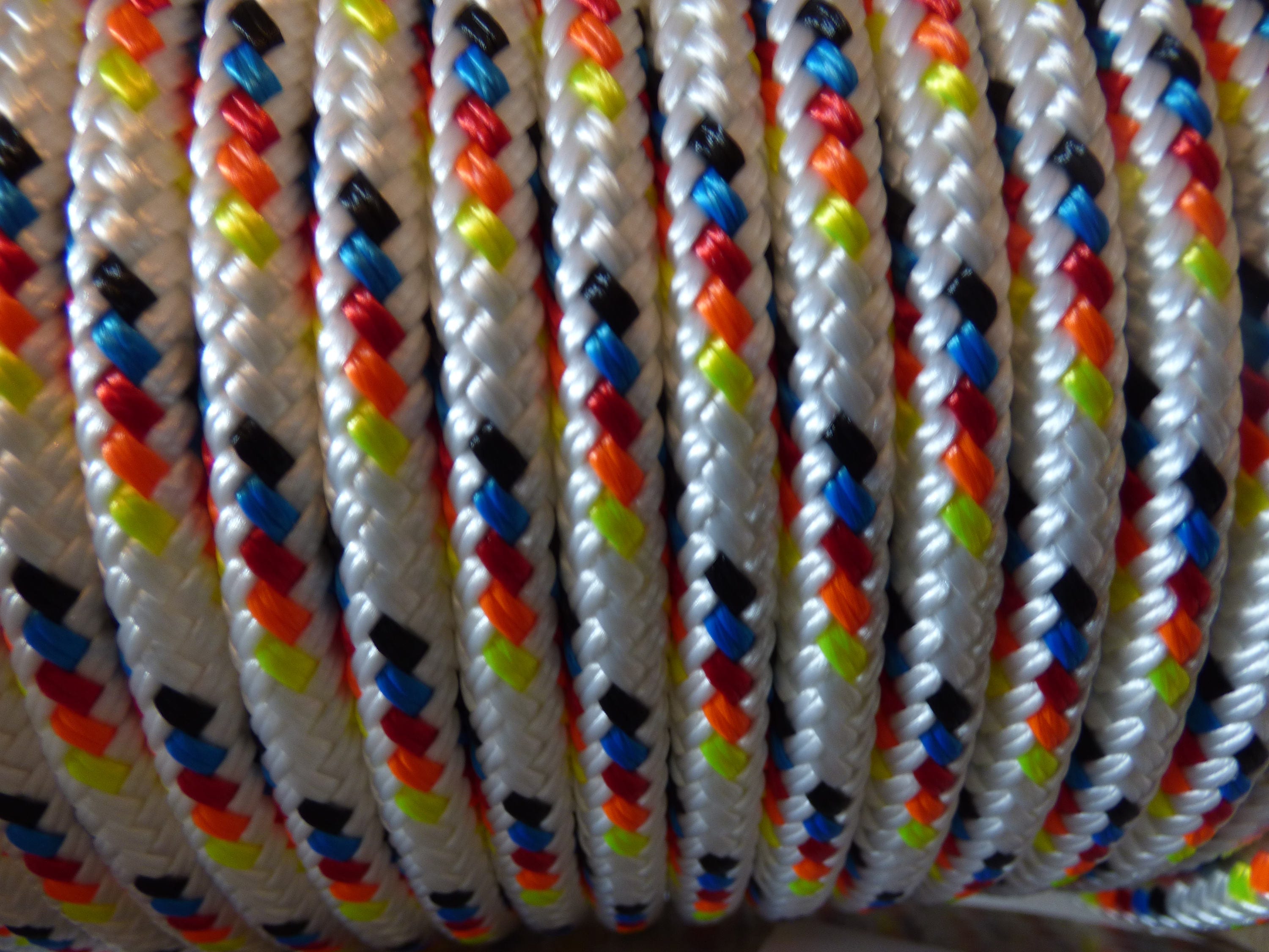 Double Braid -yacht Braid Polyester Rope. Sailboat Line. Several ...