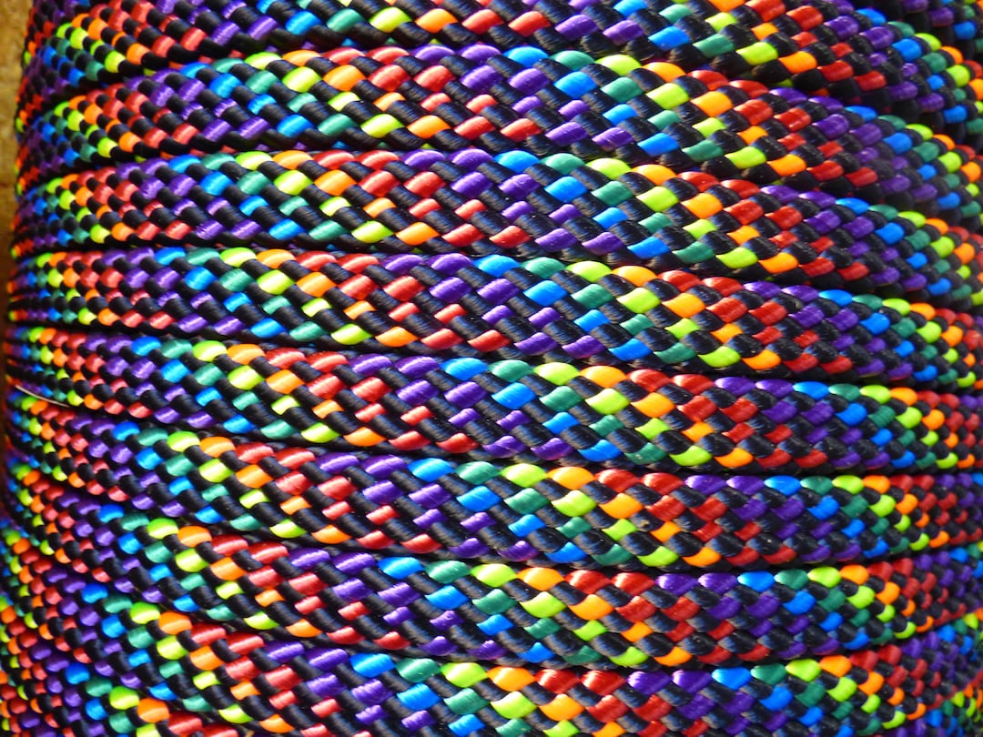 3/4" Flat/hollow Braid Polyester Rope - Etsy