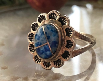 Indian silver ring | Etsy