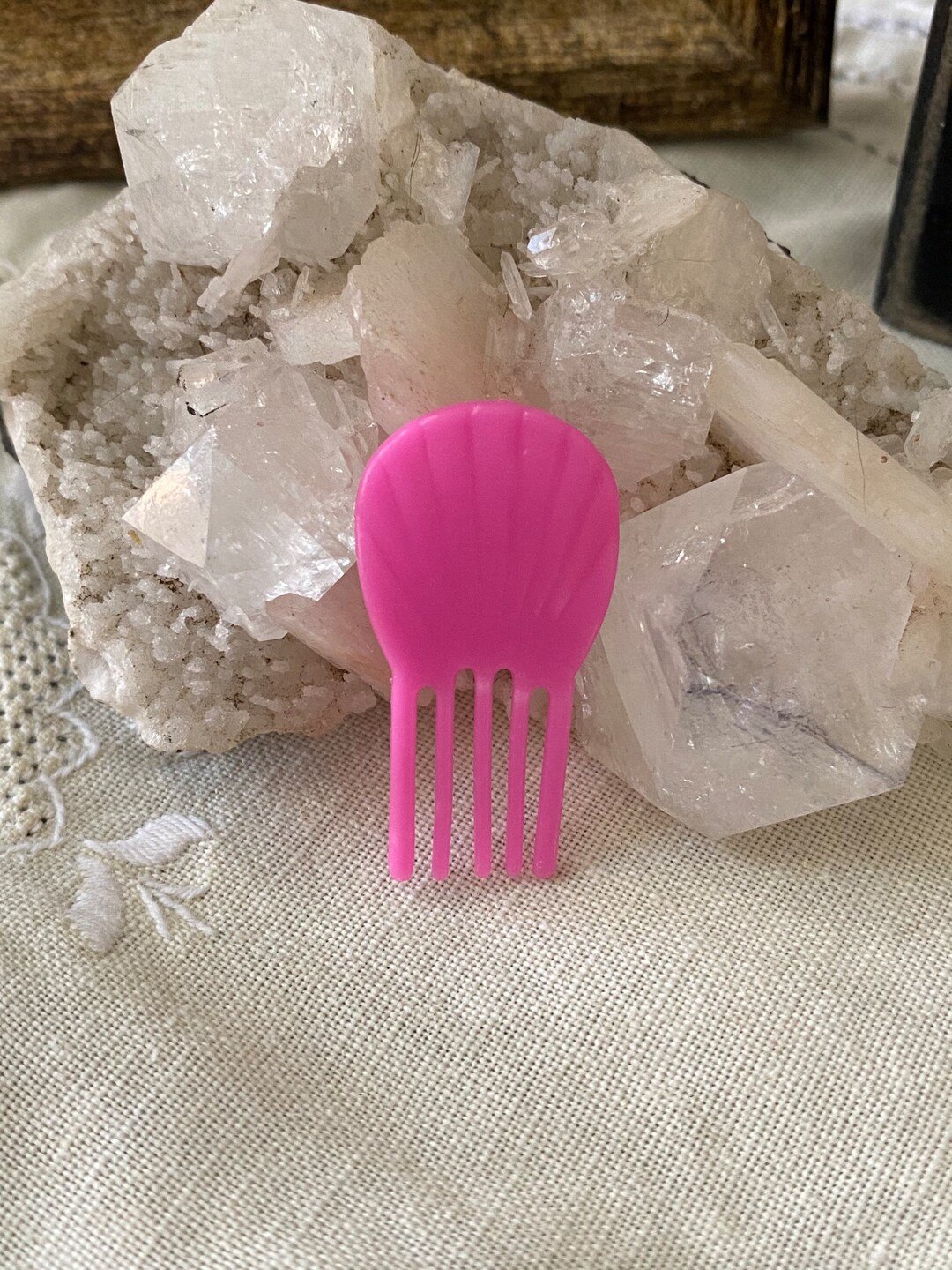 Pink Vintage Comb for One Sixth Scale Fashion Dolls | Hair Accessories ...