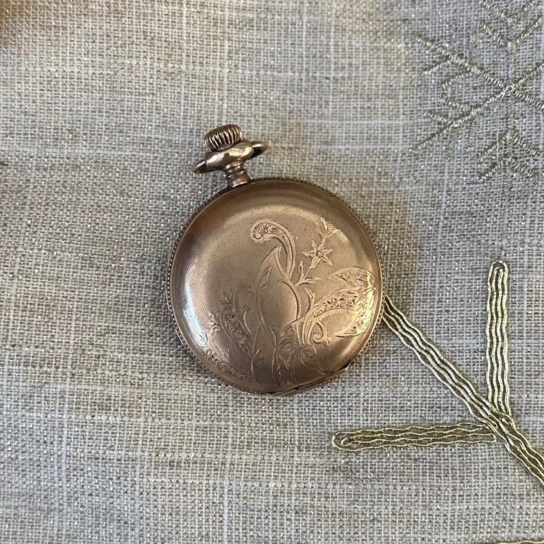 Antique Elgin Pocket Watch 1889 7 Jewels Womens and Mens Accessories ...