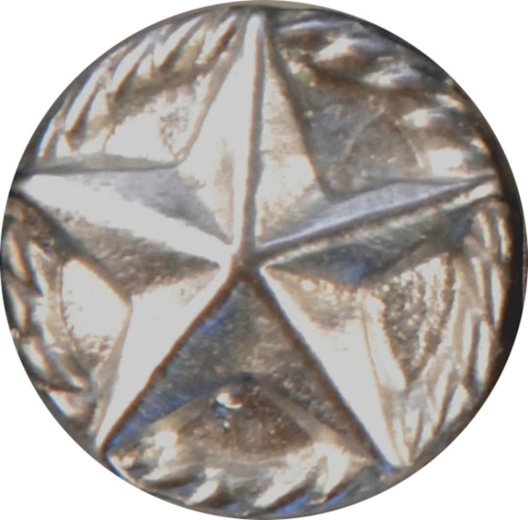 Small Texas Star Button 5/8", #180 - Etsy
