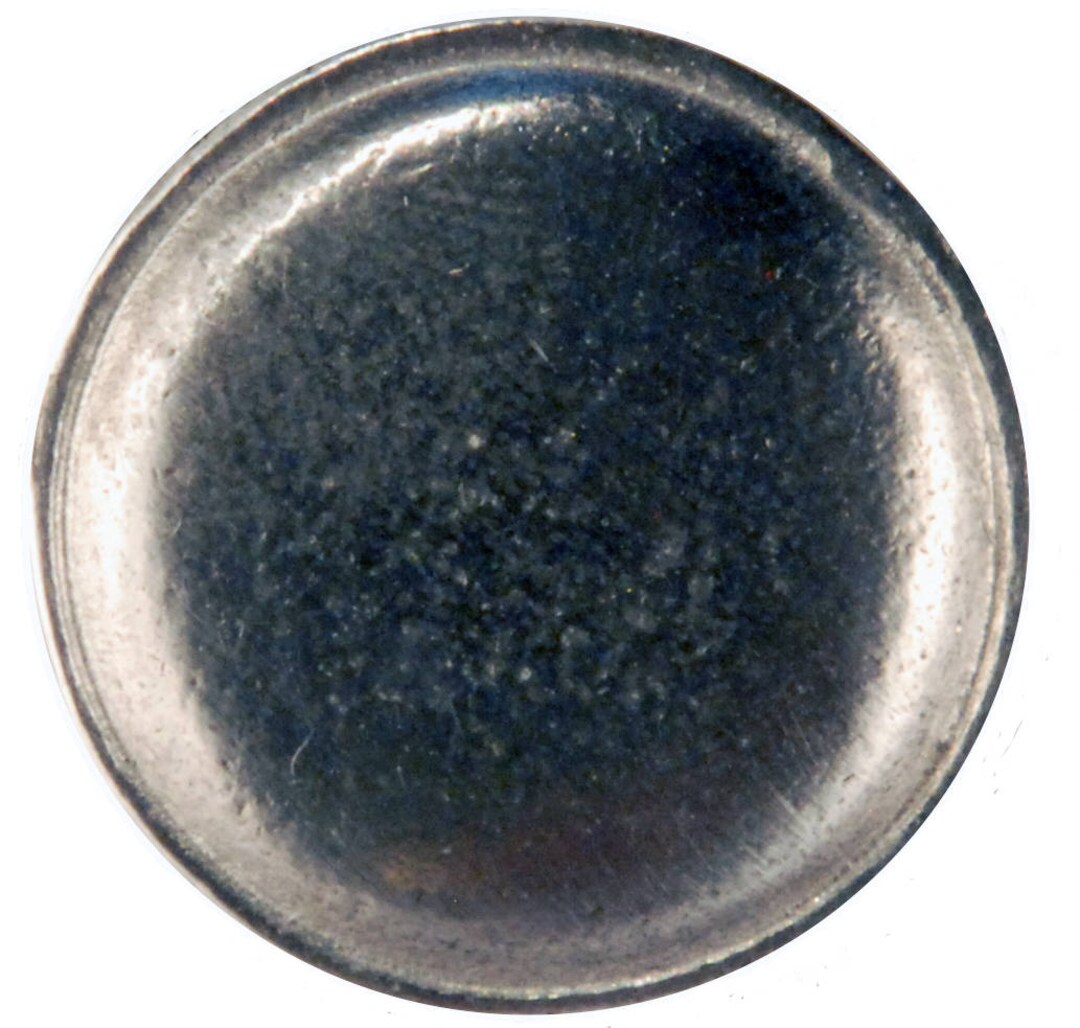 Large Domed Button With Rim 7/8", #110 Hand Made in USA - Etsy