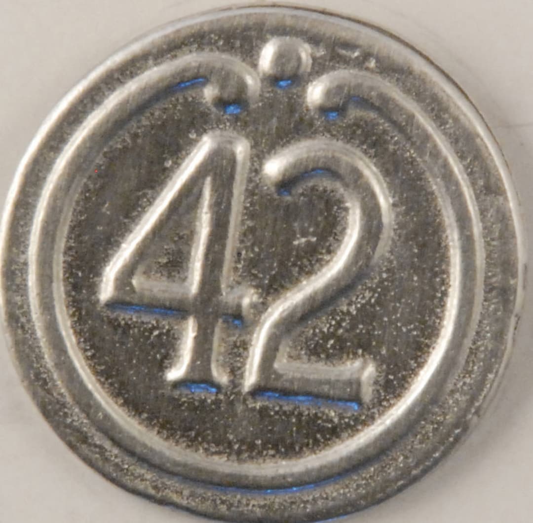 42nd Regiment Button, #115 Pewter Button Made in USA - Etsy