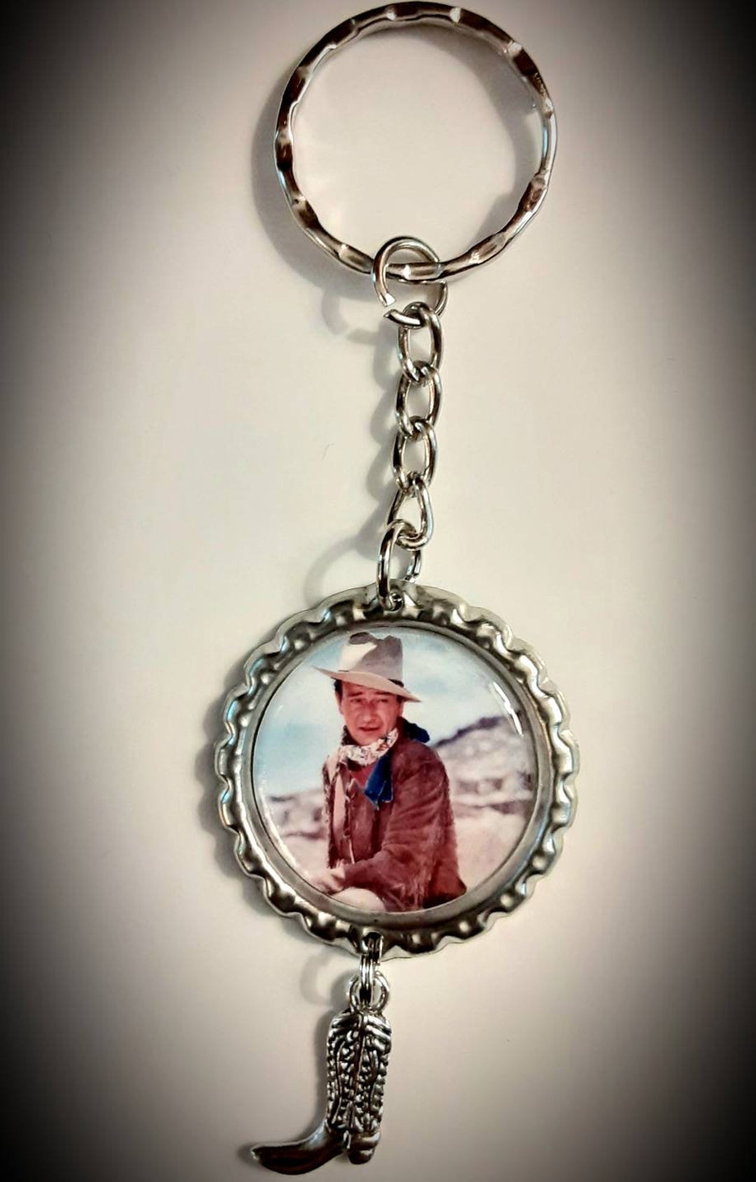 Lot of 4 Beautiful John Wayne the Duke Keychains - Etsy