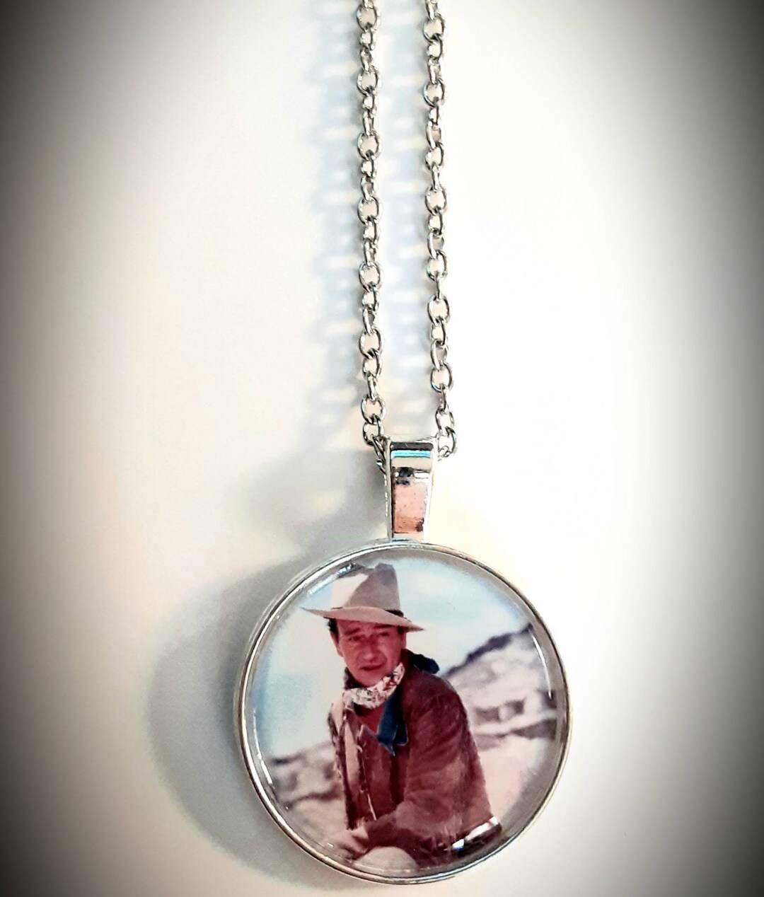 Beautiful John Wayne the Duke Necklace - Etsy