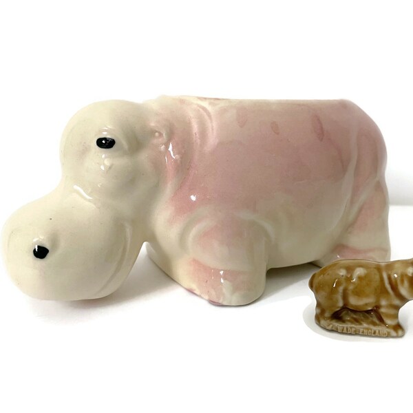 Hippo Planter - Etsy