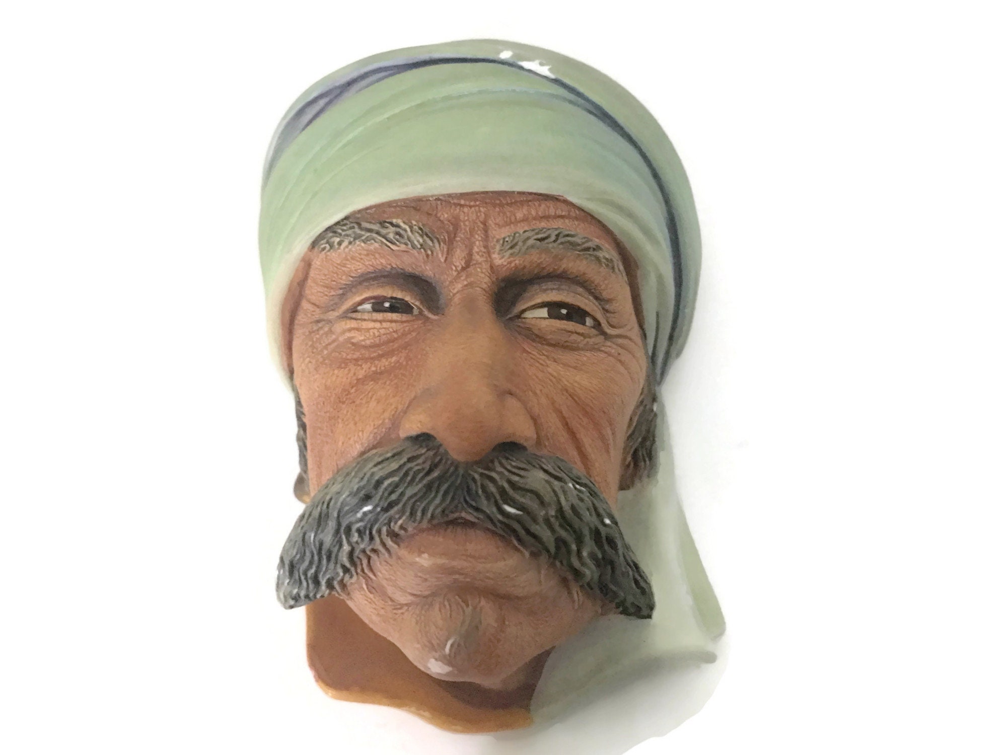Bossons Head Collectible Chalkware Heads Character Head Made - Etsy