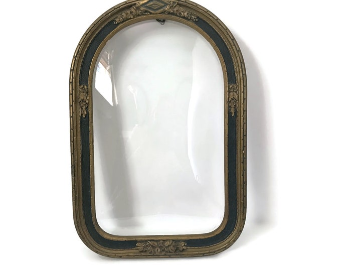 Chicago Portrait Company Cathedral Design Picture Frame, Antique Bubble ...
