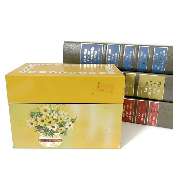Retro Recipe Box - Etsy