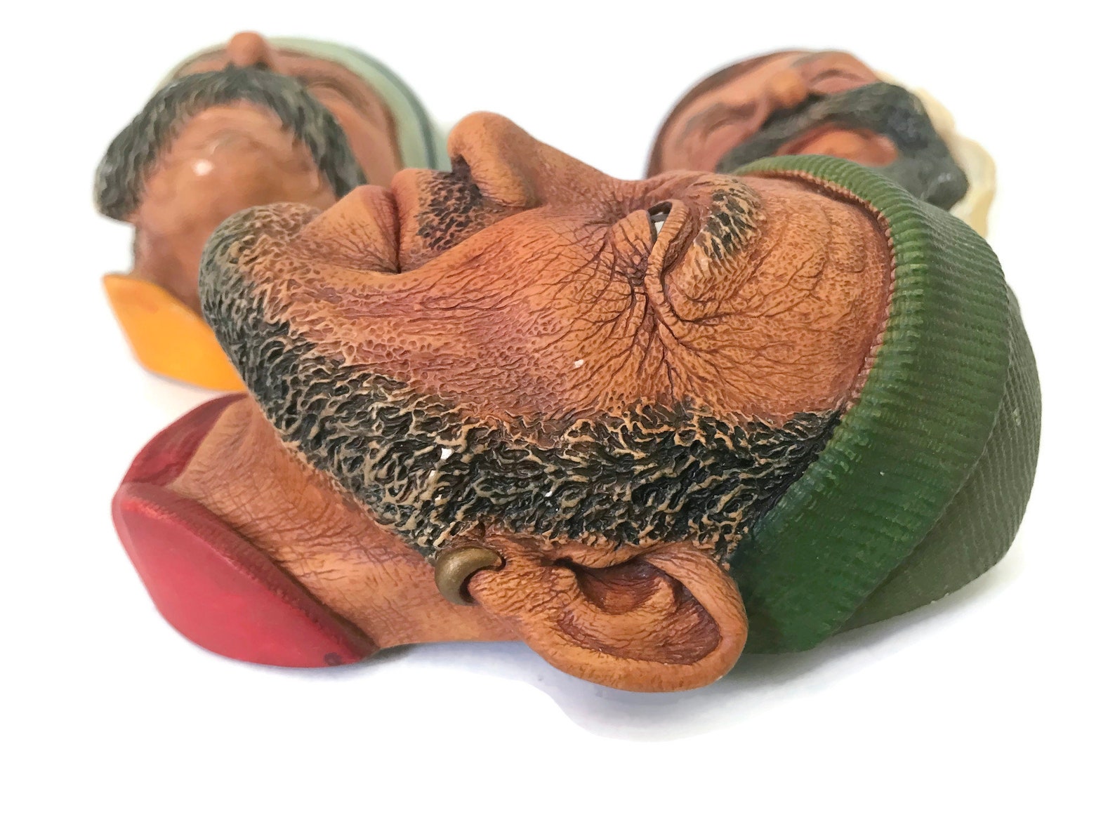 Bossons Head Collectible Chalkware Heads Character Head Made - Etsy