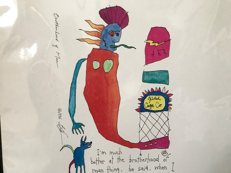 Brian Andreas Story People Print 11 X 14 Signed Lithograph - Etsy