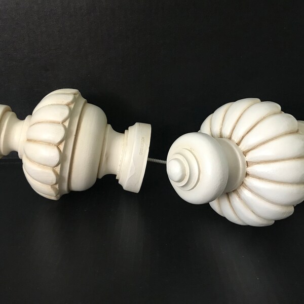 Drapery Rod Finials - Etsy