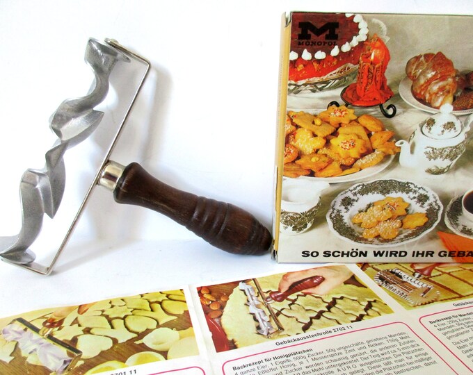 Rolling Cookie Cutter, German Cookie Roller, MONOPOL Auro Pastry Cutter ...