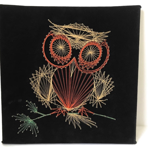 Owl String Art - Etsy