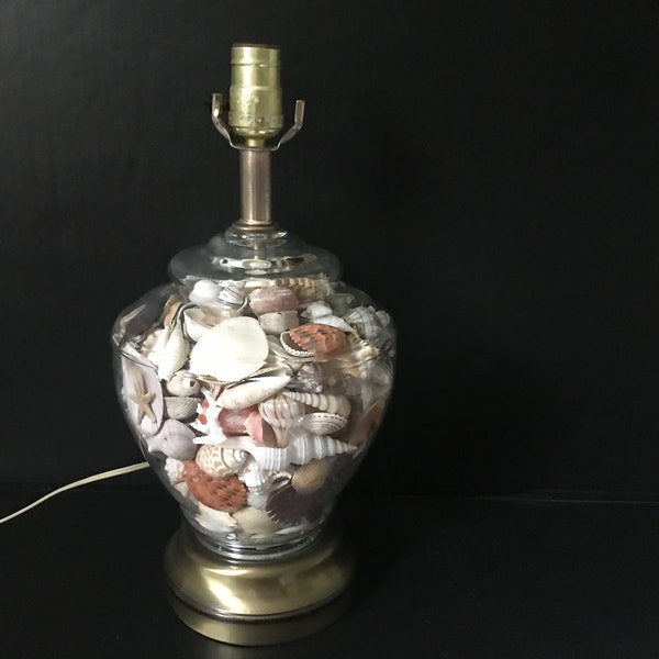 Lamp With Shells - Etsy