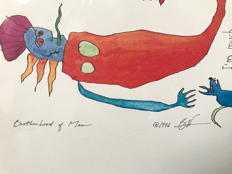 Brian Andreas Story People Print 11 X 14 Signed Lithograph - Etsy