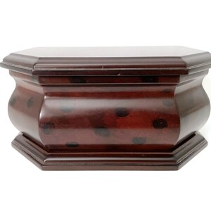 Bombay Company Jewelry Box With Removable Tray, Keepsake Trinket Wooden ...
