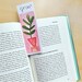 Potted Plants Watercolor Bookmarks With Inspirational Word - Etsy