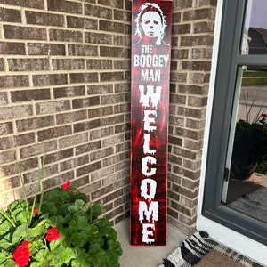Michael Myers Halloween Welcome Sign | the Boogeyman, the Night He Came ...