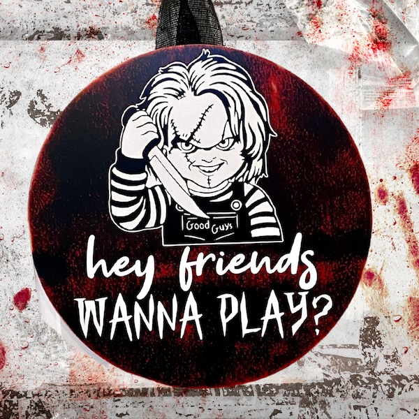 Chucky Porch Sign - Etsy