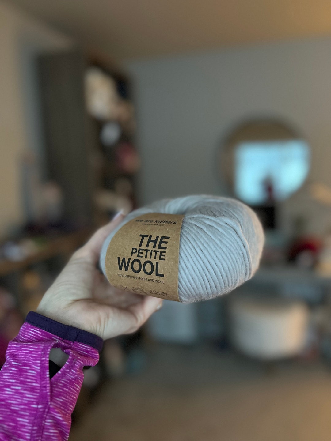 The Petite Wool From WE ARE KNITTERS in Grey, 100% Wool for Knitting ...