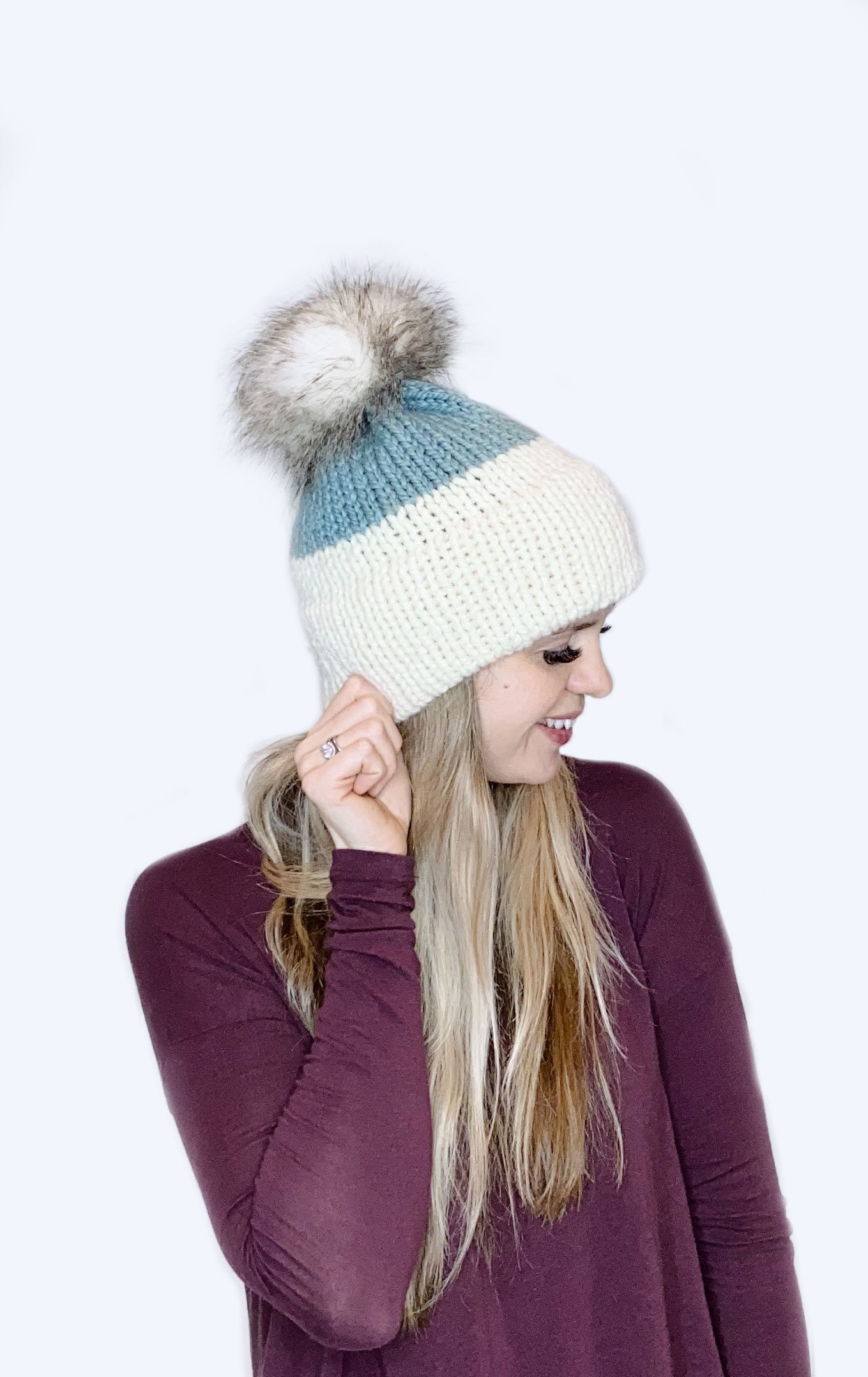 The Double Brim Beanie Woman's Winter Beanies | Etsy